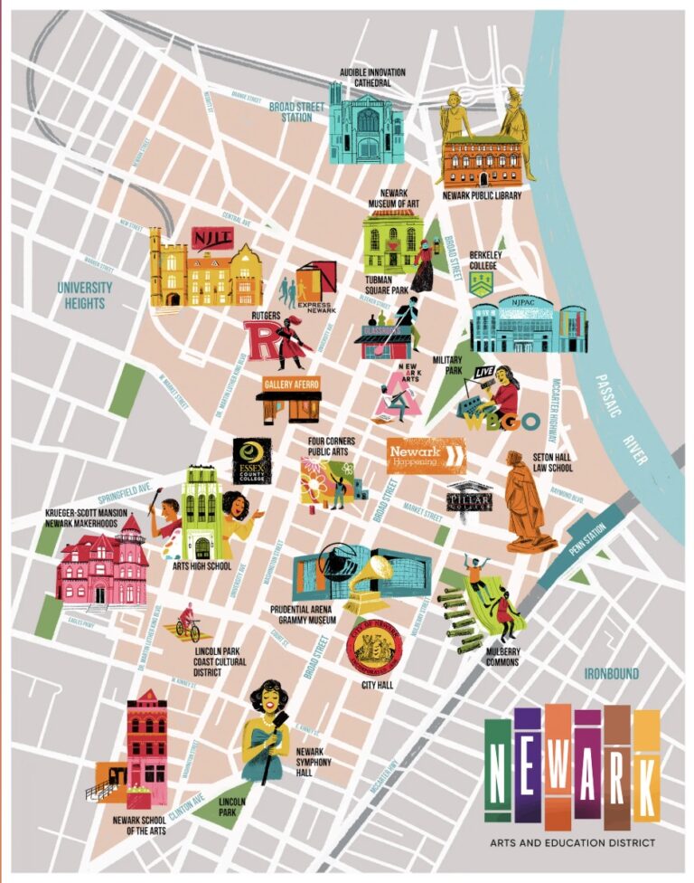 Newark, NJ District Map - Festivals United Newark